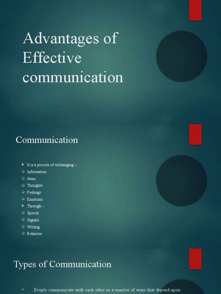Communication and Its Types | PDF | Communication | Nonverbal Communication
