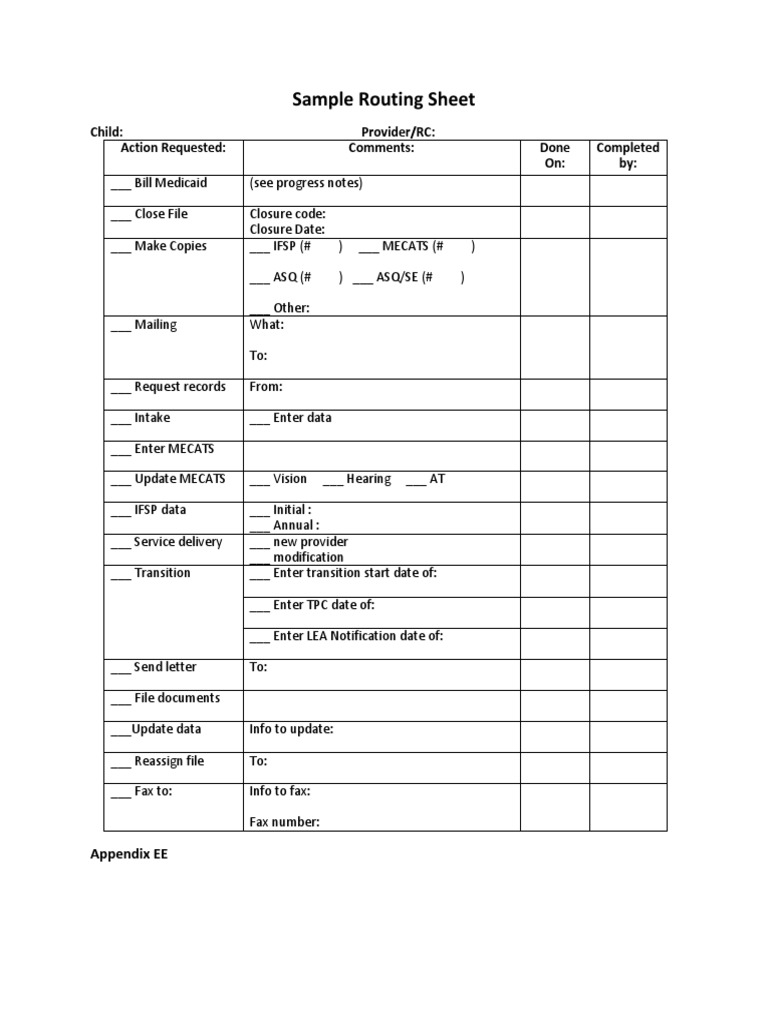 Route Sheet Sample | PDF | Finance & Money Management | Computers