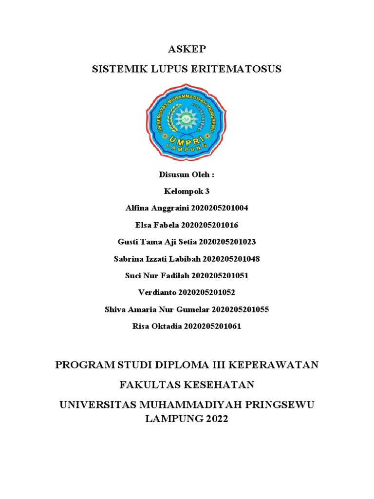 Makalah Askep Sle K.3 | PDF
