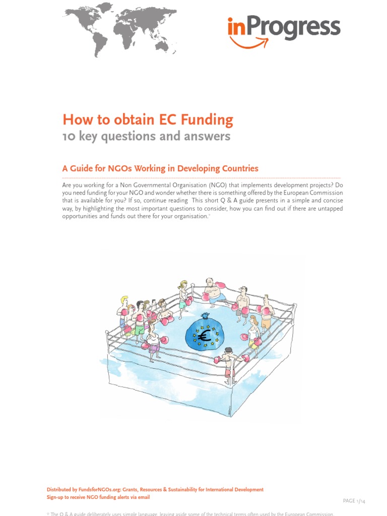 How To Obtain EC Funding: 10 Key Questions and Answers | PDF | European ...