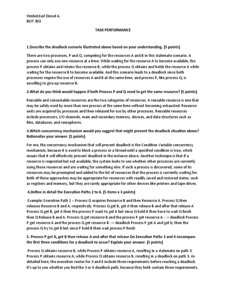 04 Task Performance Platform | PDF | Process (Computing) | Software ...