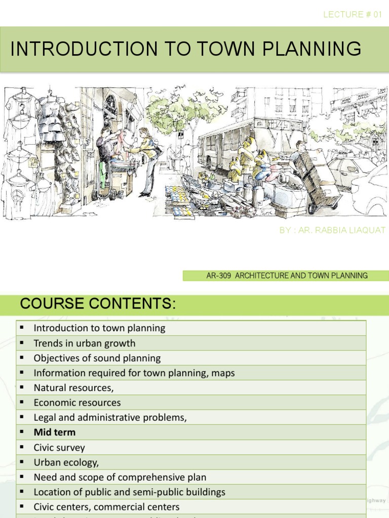 Lecture 1 | Download Free PDF | Urban Planning | City