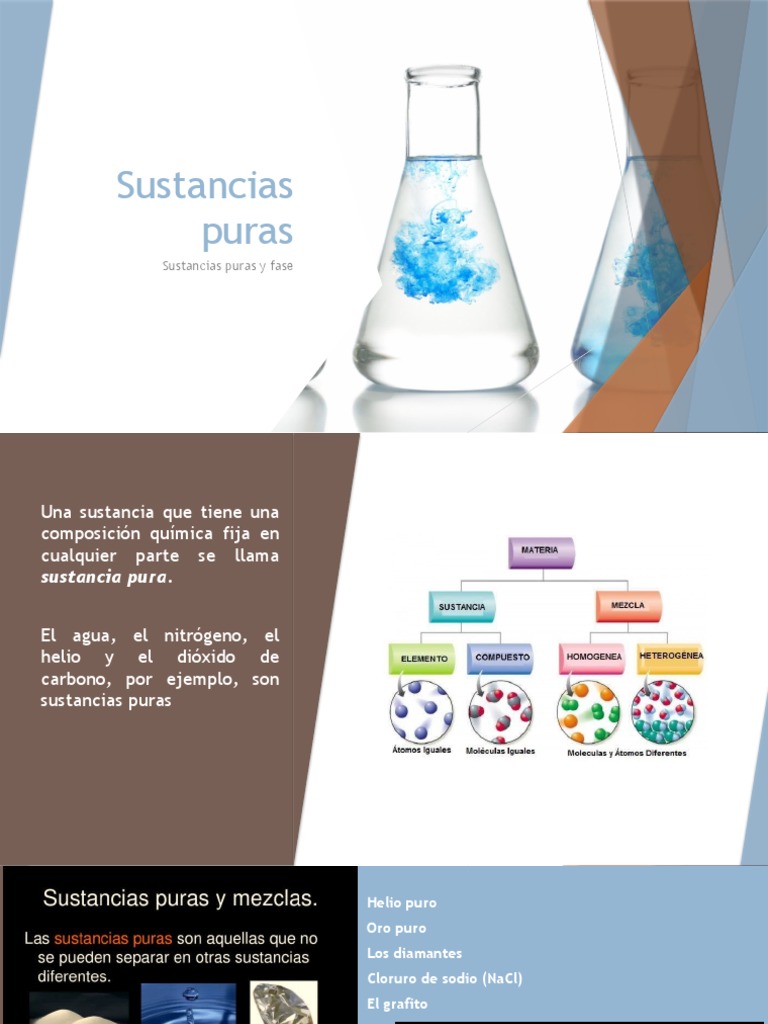Sustancias Puras | PDF | Fase (materia) | Vapor