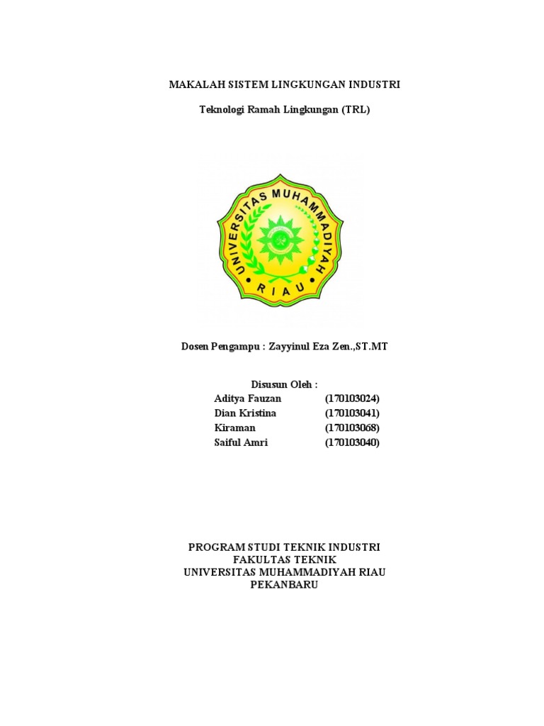 Sistem Lingkungan Industri | PDF