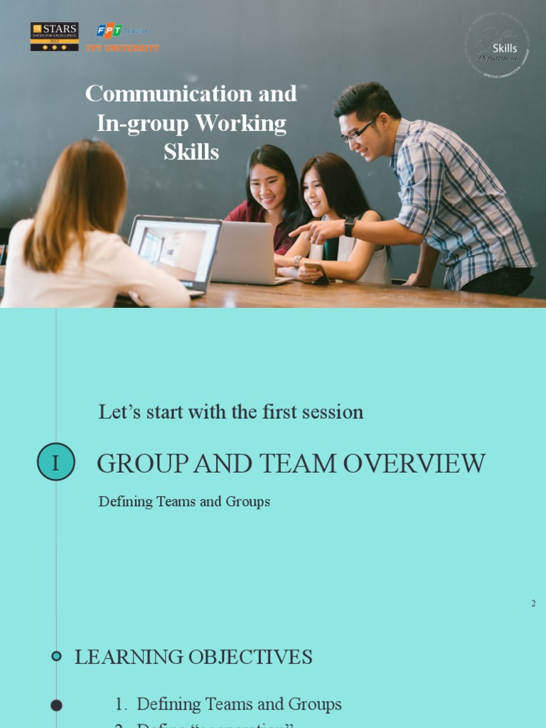 Session 1 - Group and Team Overview - Lesson 1 - Defining Teams and ... Session 1 - Group and Team Overview - Lesson 1 - Defining Teams and ...