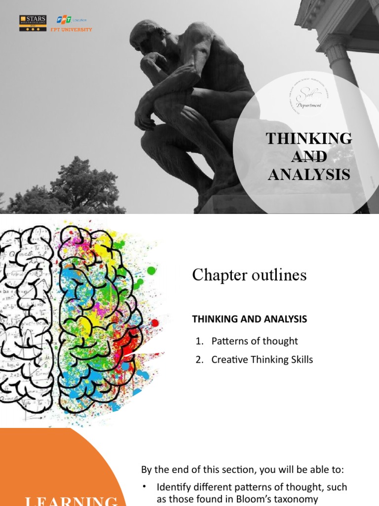 Session 2 - Thinking - Analysis - Lesson 7 - 8 - Patterns of Thought ...
