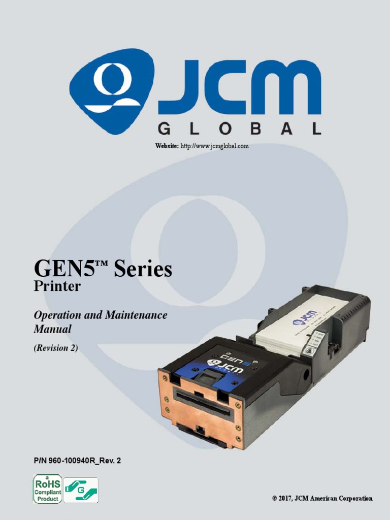 GEN5 Operation and Maintenance Manual | PDF | Electrostatic Discharge | Computing