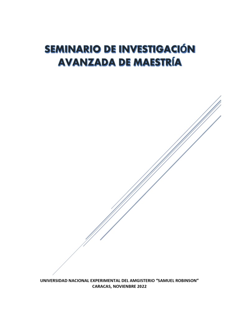 Maestría DySe | PDF | Conocimiento | Teoría