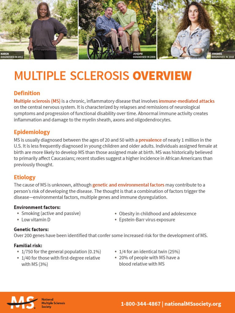 Multiple Sclerosis | PDF | Multiple Sclerosis | Health Sciences