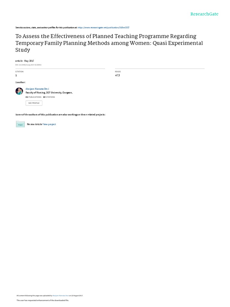 18 TemporaryFamilyPlanning nursingCareOpenAccessJournal 2015may2551 ...