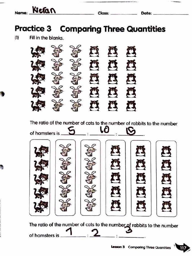 Math-WB Chapter 7 Practice 3 | PDF