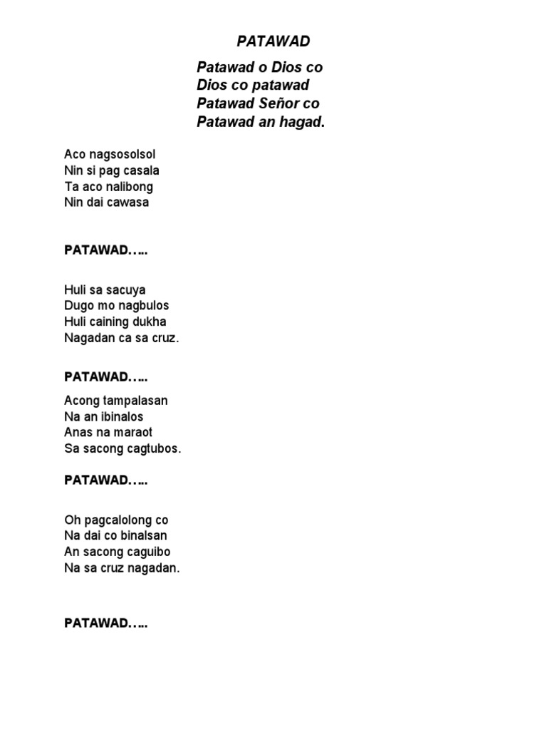 PATAWAD | PDF