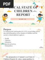 Local State of Children's Report 2023 | PDF | Children's Rights | Childhood
