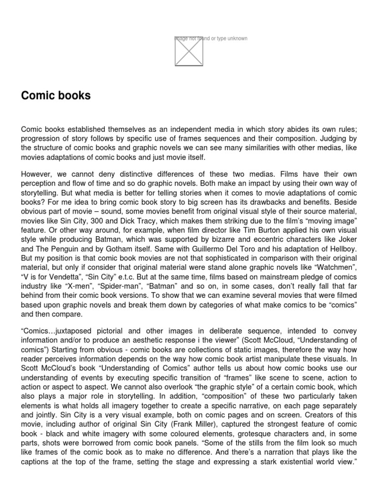 Comic - Books 1 | Download Free PDF | Comics | Comic Book