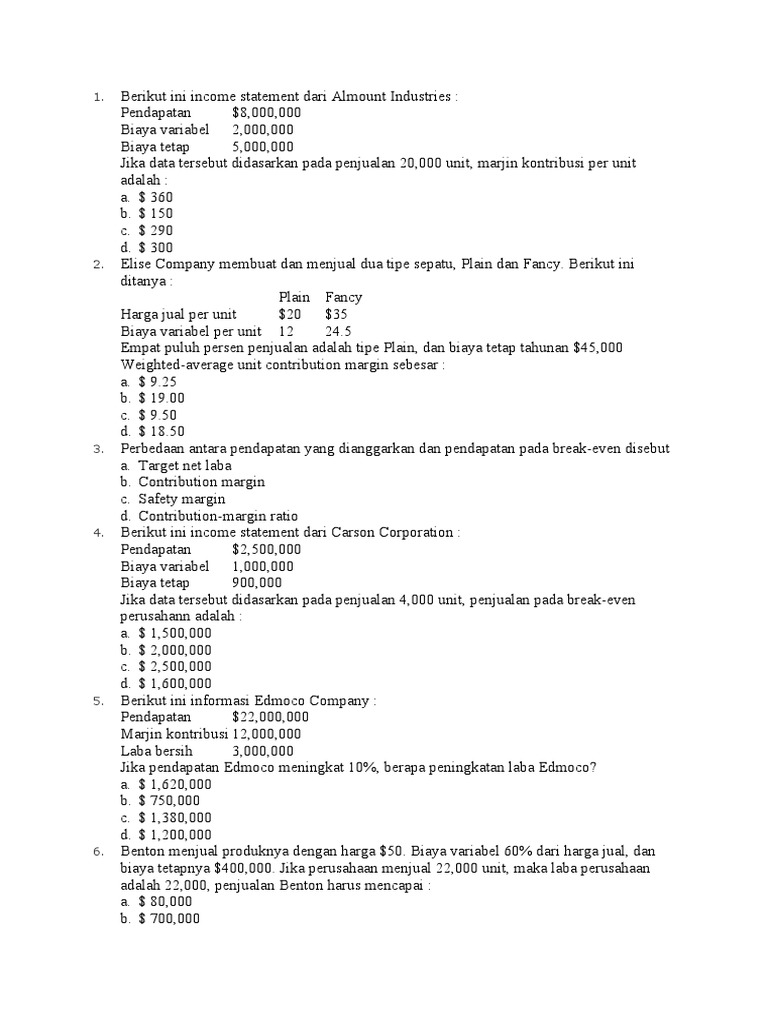 Akmen | PDF | Pengelolaan Keuangan & Uang | Teknologi & Rekayasa