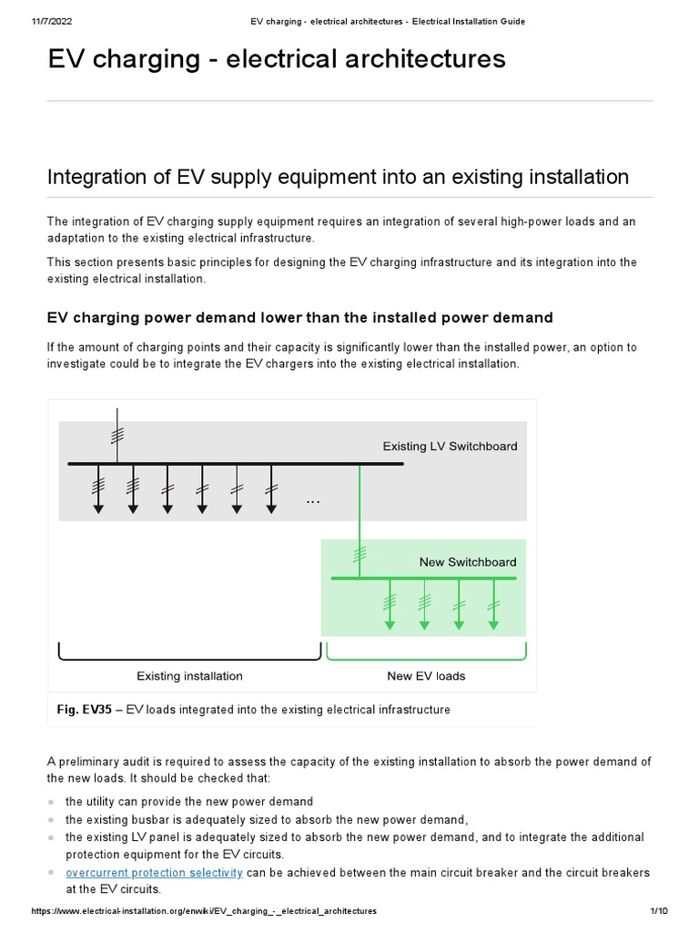 EV Charging Infrastructure Design Guide | PDF | Electric Vehicle ...