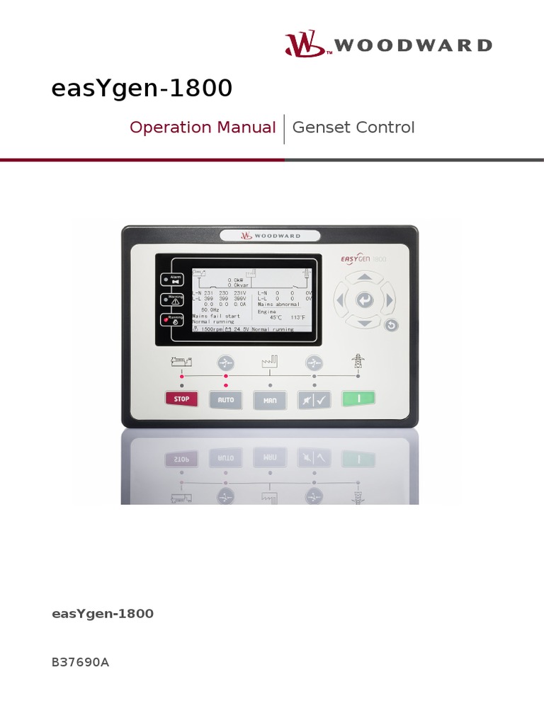 B37690A OM Easygen-1800 D | PDF | Mains Electricity | Safety