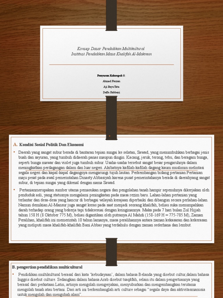 Konsep Dasar Pendidikan Multikultural | PDF