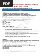 Quit India & Azad Dasta Overview | PDF | History