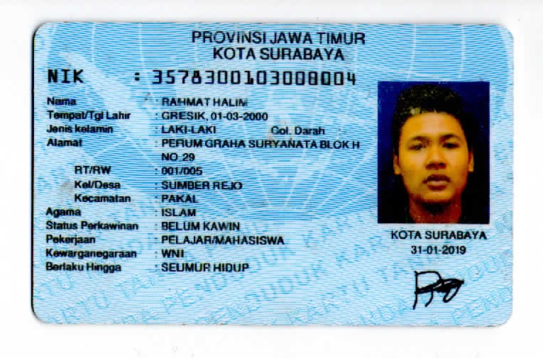 KTP Rahmat Halim | PDF