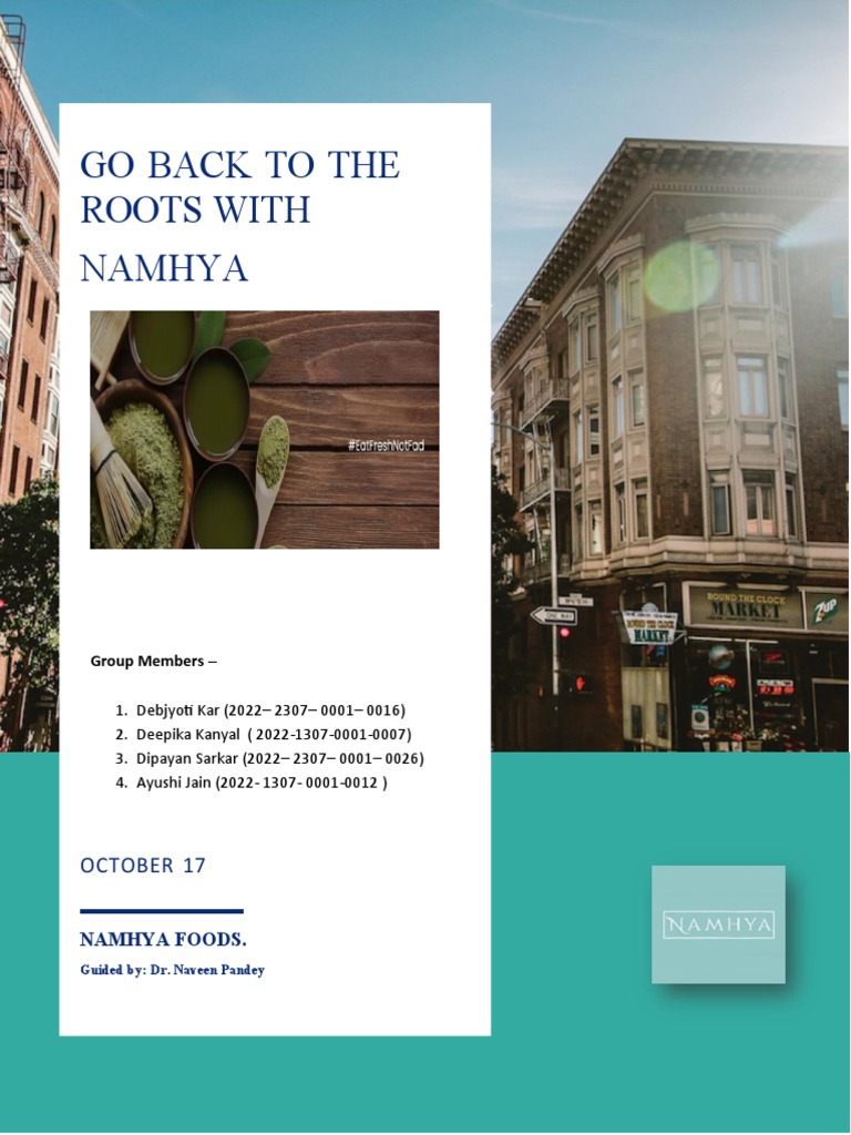 Namhya Foods: Ayurveda-Based Health Solutions | PDF | Lung | Ayurveda