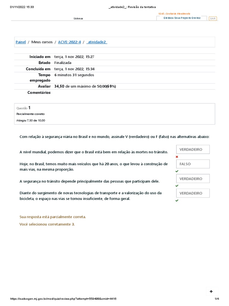 Atividade2 - Respostas | PDF