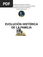 Evolución de Las Familias A Lo Largo de | PDF | Familia | Matrimonio
