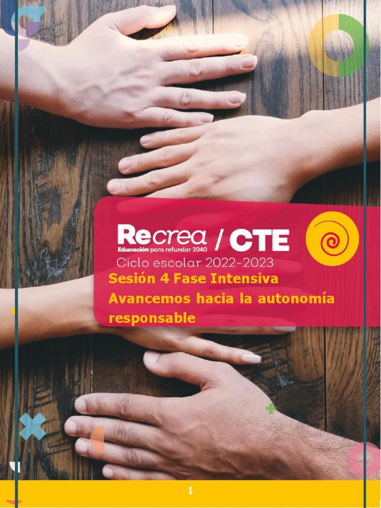 Guía 4° Sesión RECREA | PDF | Método de enseñanza | Aprendizaje
