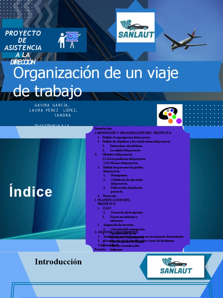Power Point - Organización de Un Viaje de Trabajo | PDF | Presupuesto ...