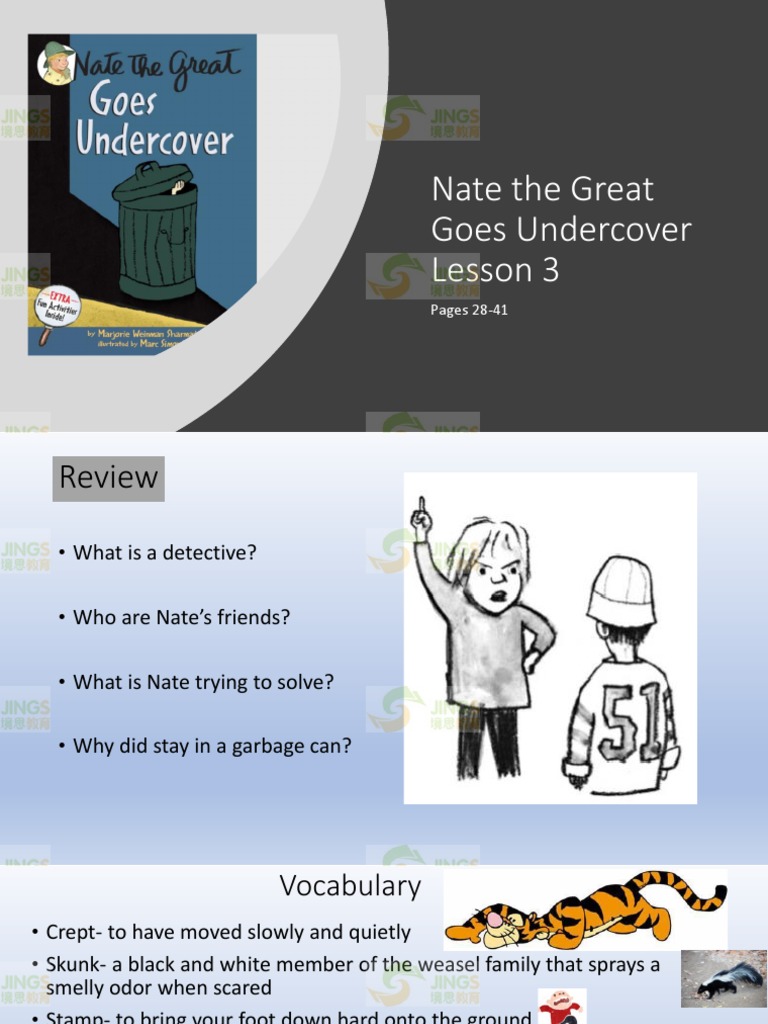 #1 Nate The Great Goes Undercover L3W | PDF