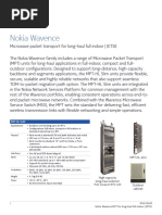 Ericsson MINI-LINK 6600 Datasheet | PDF | Computer Network | Microwave