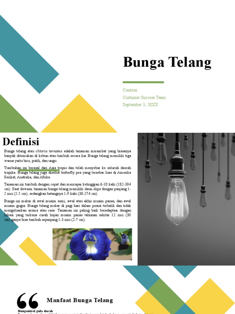 Bunga Telang | PDF