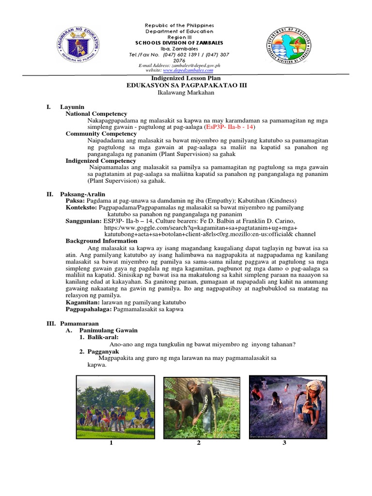 Esp3 2ND QTR | PDF