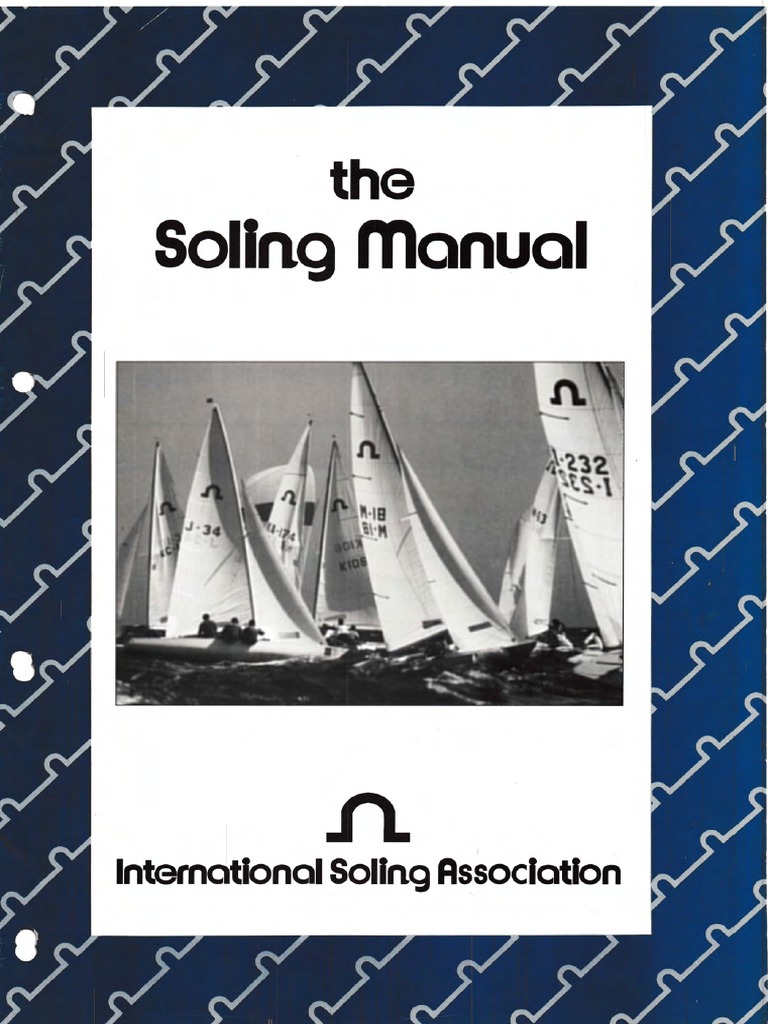 Soling Manual Edition 2 | PDF | Sail | Watercraft