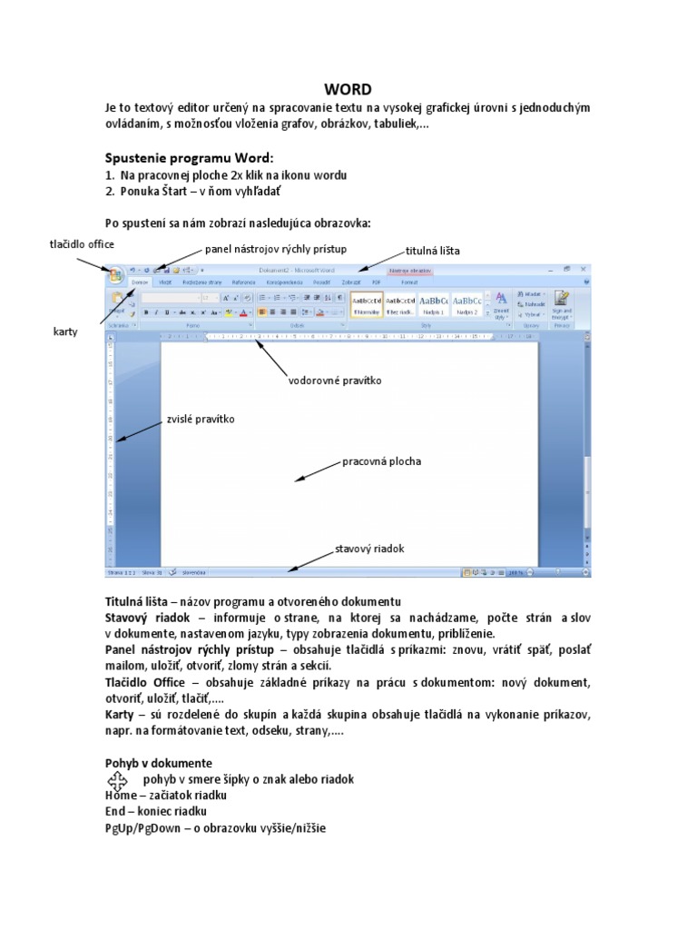 Poznámky Word | PDF
