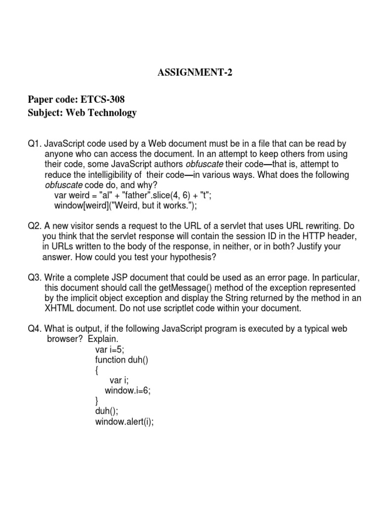 Web Tech Assignment 2 | PDF | Business | Technology & Engineering