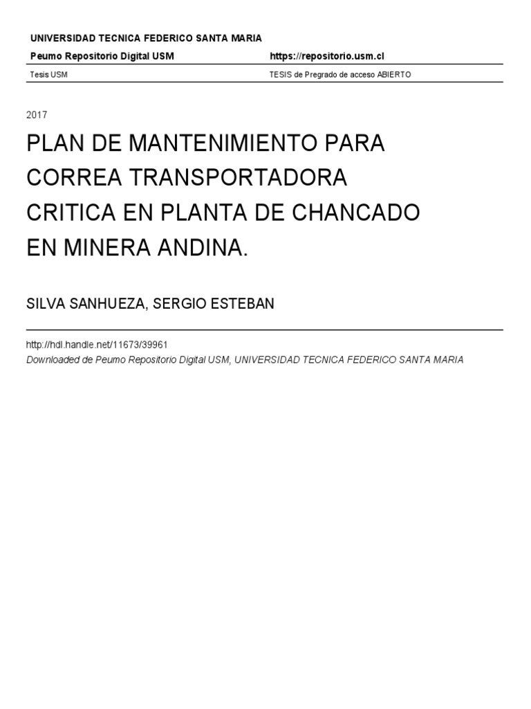 Plan de Mantenimiento | PDF