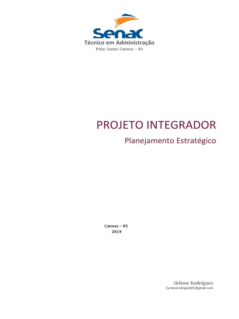 Projeto Integrador | PDF