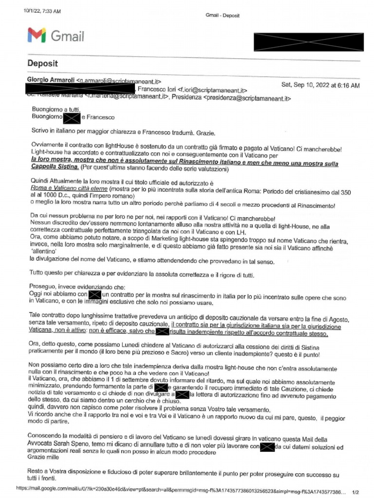 Giorgio Amaroli Scripta Founder in Italian | PDF