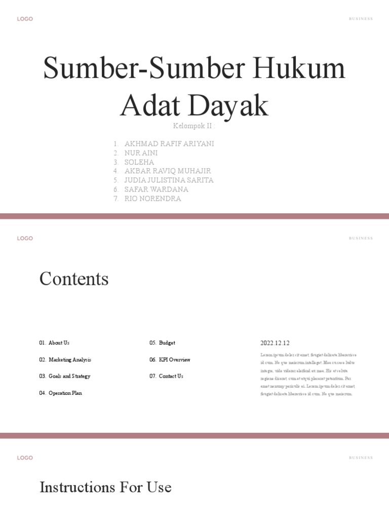 Minimalist PowerPoint Template by Mslides | PDF | Computing | Software