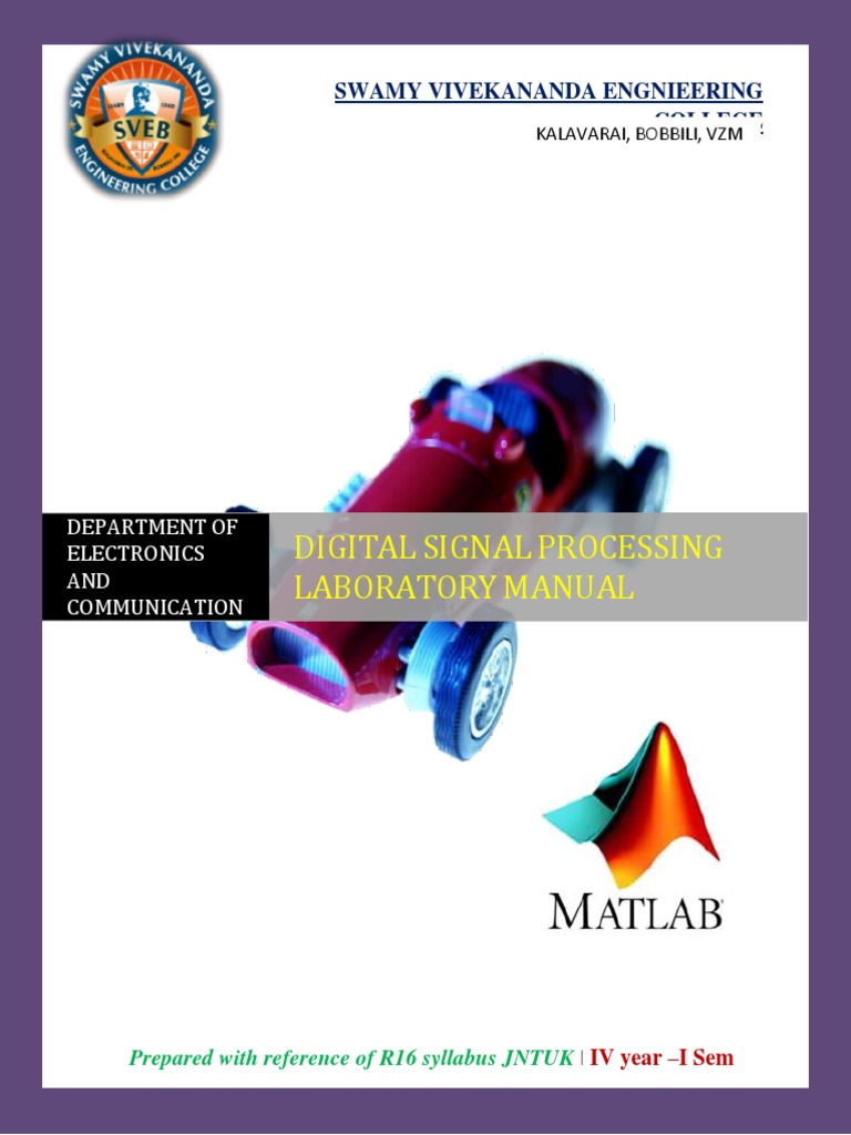 DSP LAB MANUAL (R16) SVEB-JNTU - K-Converted-1 | PDF | Discrete Time And Continuous Time ...