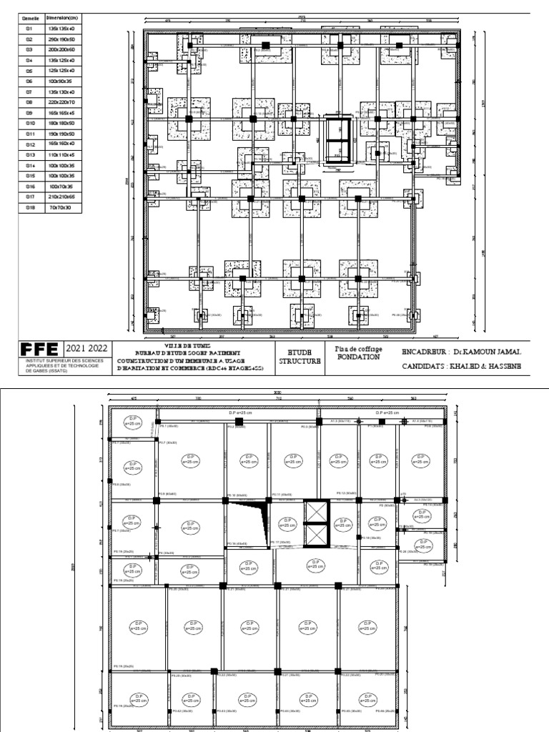 Plan de Coffrage | PDF