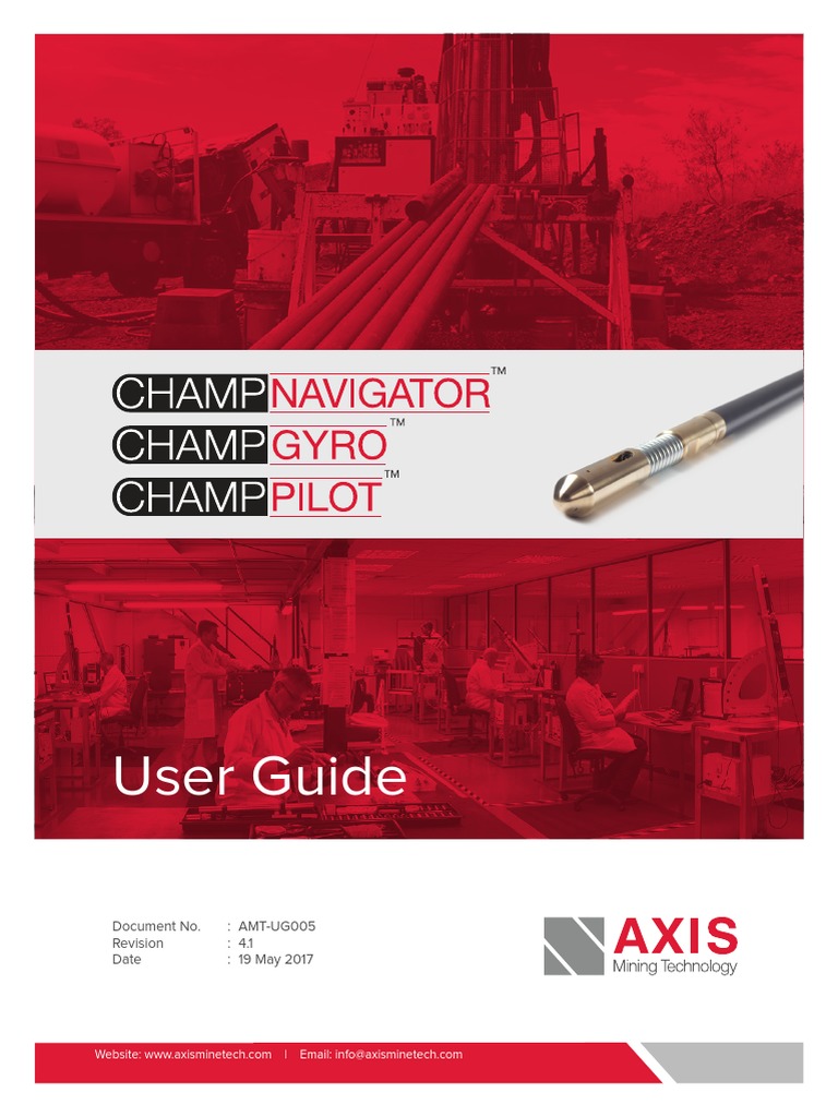 1 Champ Gyro User Guide V4-1 | PDF | Rechargeable Battery ...