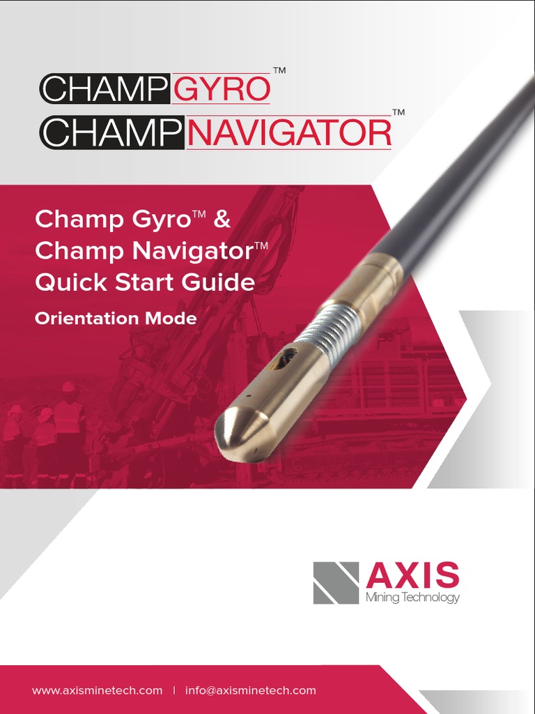 6 Champ Gyro & Navigator - Orientation Quick Start Guide | PDF ...