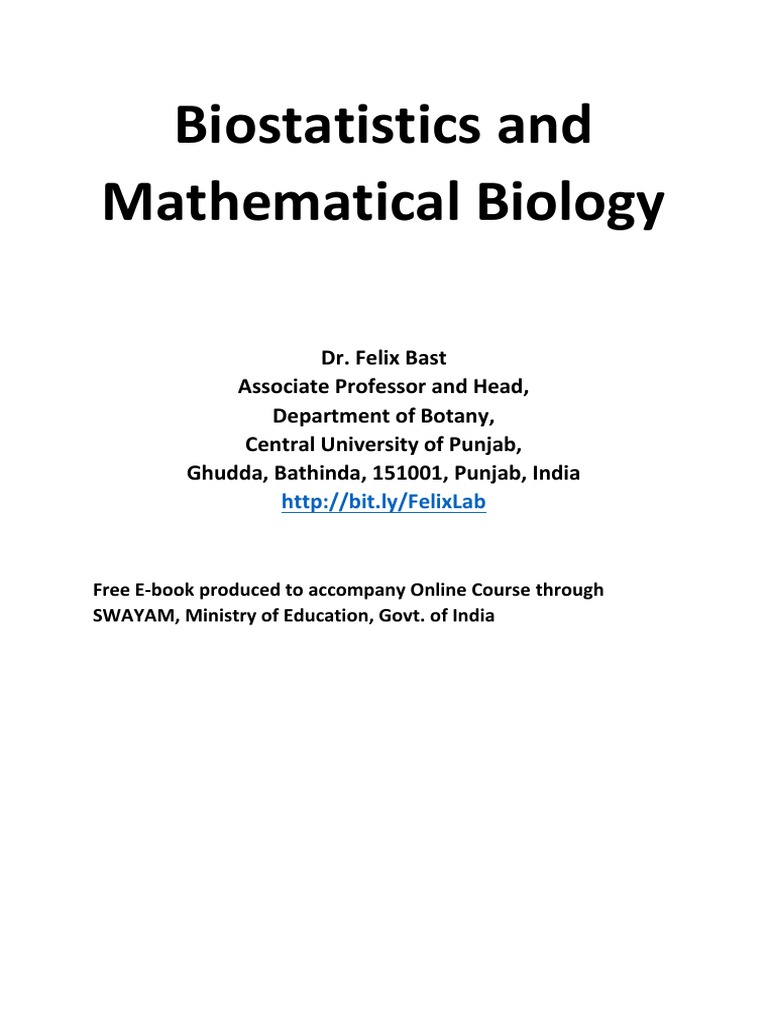 Biostatistics Handouts | PDF