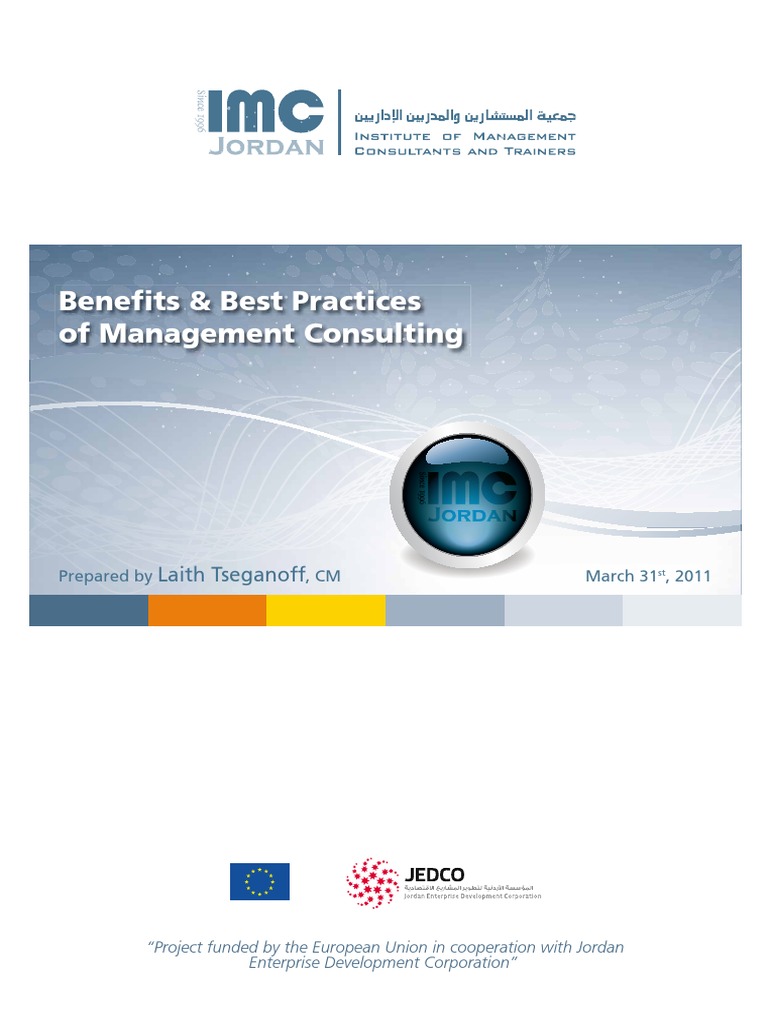 Benefits and Best Practices of Management Consulting by Laith Tseganoff ...