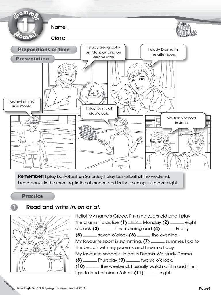 NHF L3 Grammar Boosters | PDF | Linguistics | Grammar