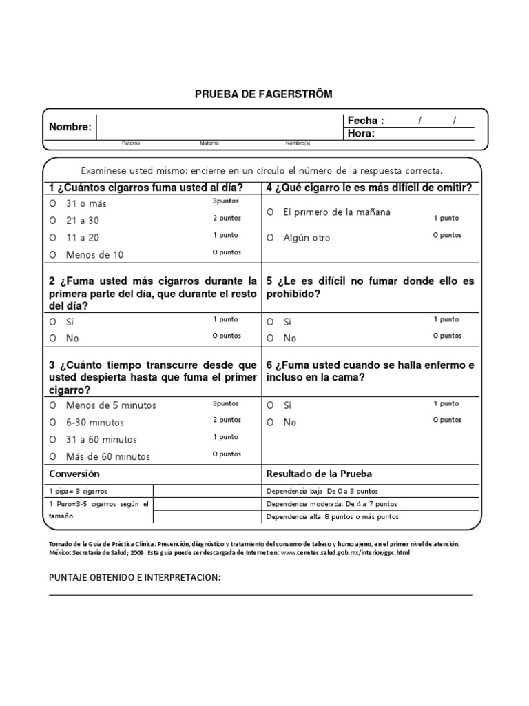 Test Fargestrom | PDF | Cigarrillo | Nicotina