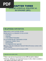 IPE: Meaning and Theoretical Perspectives | PDF | Finance & Money ...