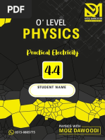 As Level Physics Formula Sheet | PDF | Technology & Engineering